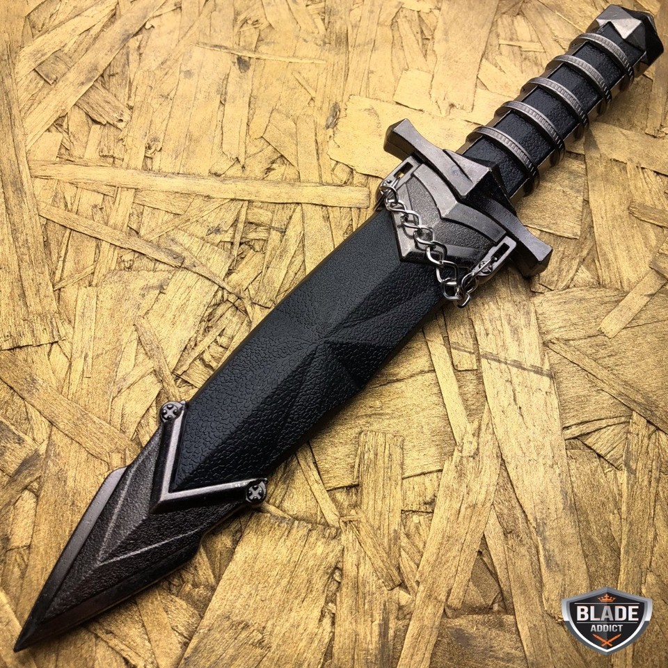 Middle Ages MEDIEVAL ROMAN FANTASY DAGGER SWORD LARP KNIGHTS Crusader w ...
