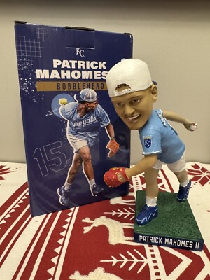 Kansas City Royals Patrick Mahomes Bobblehead SGA 07/26/2024 KC Chiefs ...
