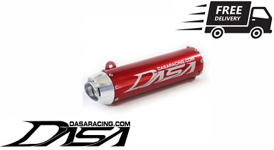 DASA Suzuki LTR450 Exhaust System CANDY RED | eBay