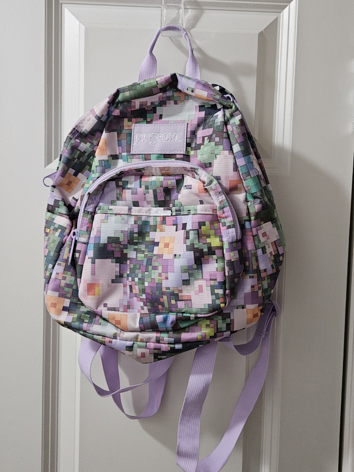 Jansport Mini Backpack Half Pint 8 Bit Floral Print P… - Gem