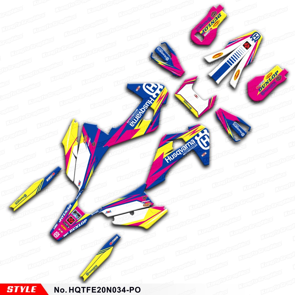 Racing Graphics Decals Stickers for TE FE 150 250 300 450 501 2020 2021 ...