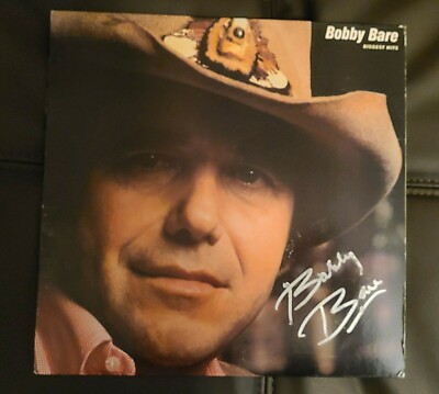 Bobby Bare SIGNED LP Biggest Hits Album!!! | eBay