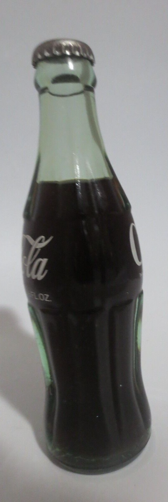 Coca-Cola Coke 6 1/2 Fl Oz ACL Applied Color Label Full bottle with Cap ...