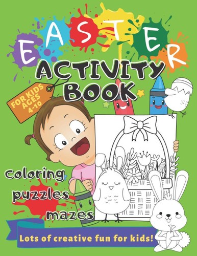 Love & Magic Pr Easter Activity Book for Kids Ages 4-10 (Paperback) (US ...