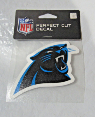 NFL Carolina Panthers Current Logo 4" x 4" Perfect Cut Decal | eBay