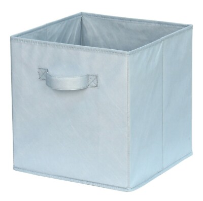 2x Flexi Storage COMPACT CUBE INSERTS 27x28x27cm Fabric LIGHT GREY ...