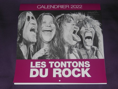 LES TONTONS DU ROCK CALENDRIER 2022 | eBay