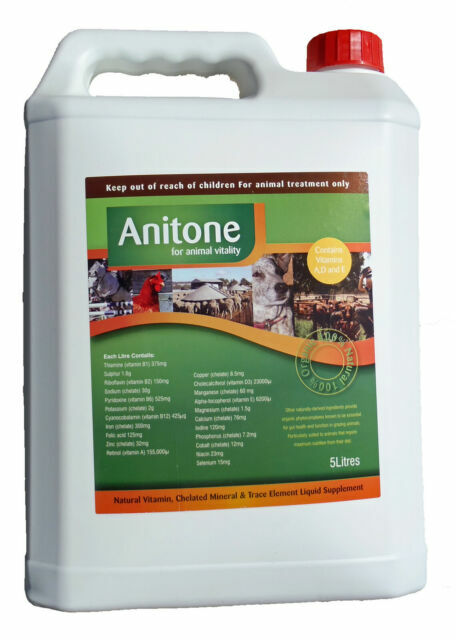 Anitone Natural Vitamin for Horse - 5L for sale online | eBay Australia