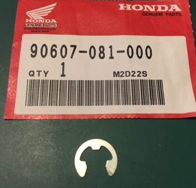CIRCLIP, (7MM) ATAC MANIFOLD; OEM HONDA NOS P/N 90607-081-000 FITS: SEE ...