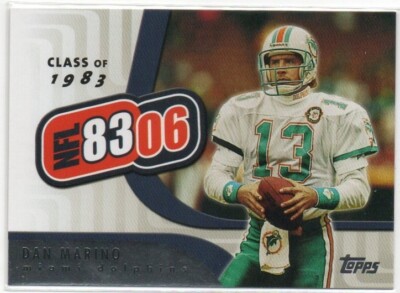 Dan Marino 2006 Topps Class of 1983 NFL 83/06 Insert Card #NFL4 | eBay