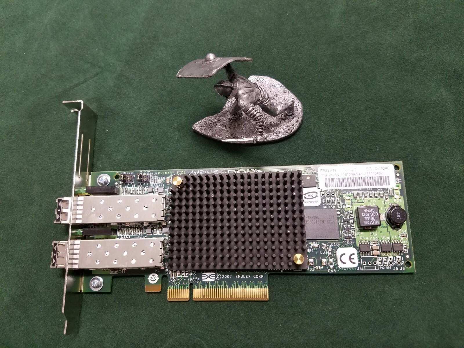 IBM 10N9824 (940X-5723) PCIe LP 8Gb 2-Port Fibre Channel Adapter | eBay