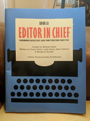 Editor in Chief® A1, Grammer Disasters And Punctuation Faux Pas ...