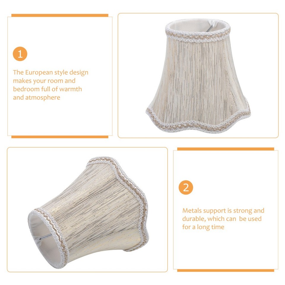 1pc Cloth Light Shade Desk Lamp Cover Stylish Floor Lamp Cover Pendant ...