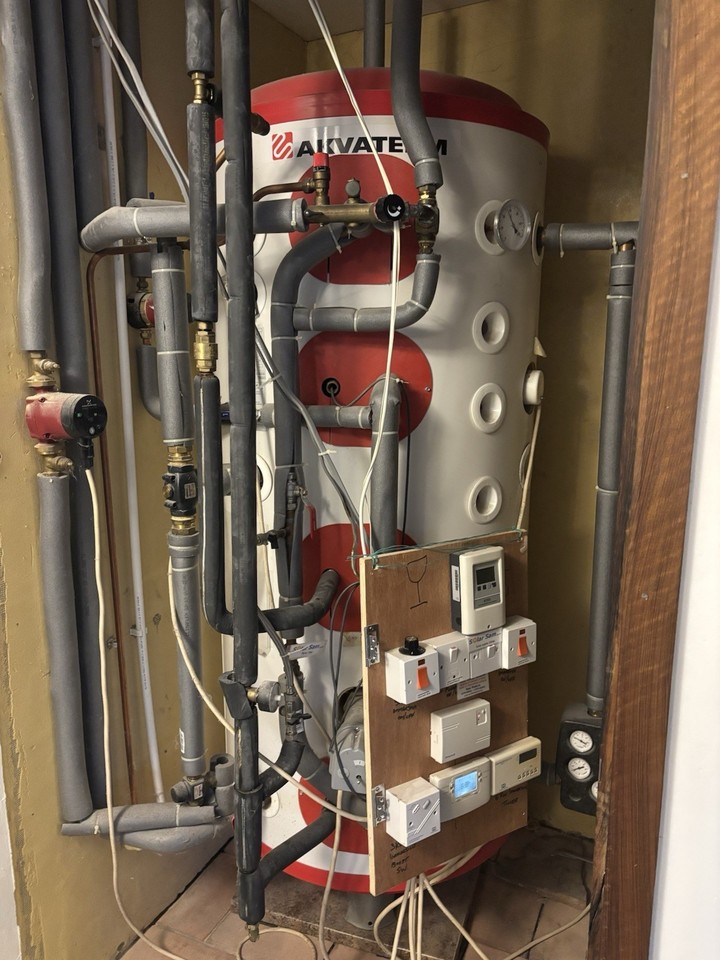Akvaterm Solar Thermal Store, For Solar Heating And Hot Water | eBay UK