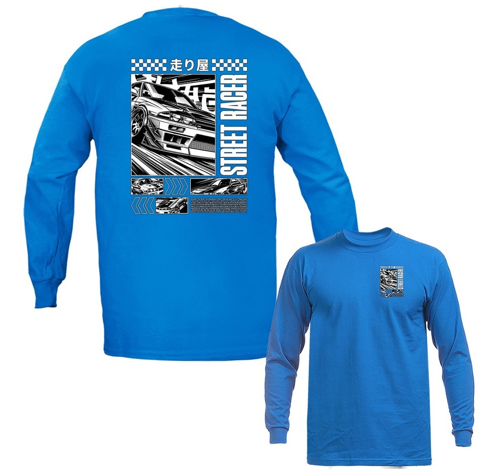 Street Racer Imported Tuned Custom JDM Sports Car Long Sleeve | eBay
