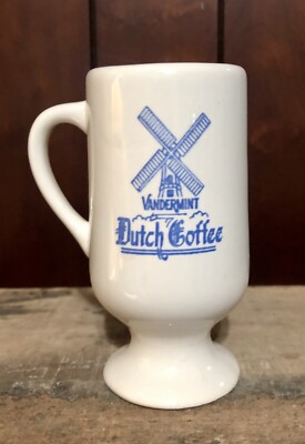 Vintage Vandermint Dutch Coffee 4oz., Footed Pedestal Coffee Cup | eBay
