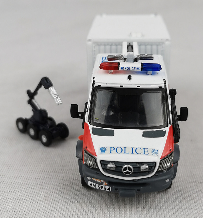 TINY 134 MERCEDES-BENZ SPRINTER 6x6 HONG KONG POLICE 1/76 DIECAST MODELL 006348 | eBay