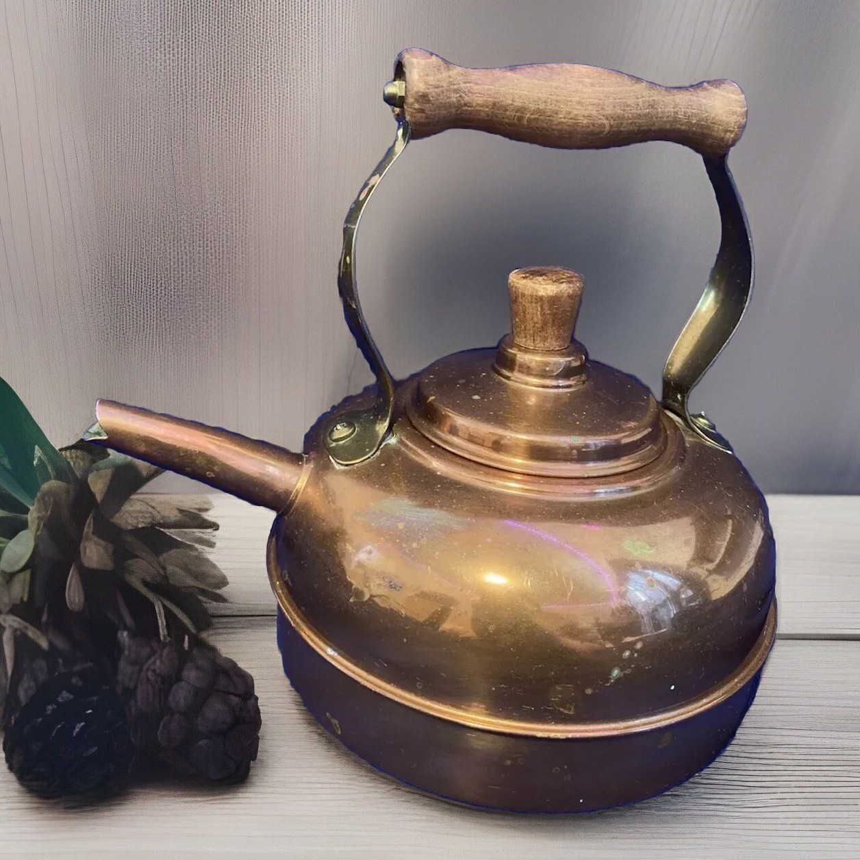 Vintage / Antique Revere Ware Copper Tea Kettle Post 1968 | eBay