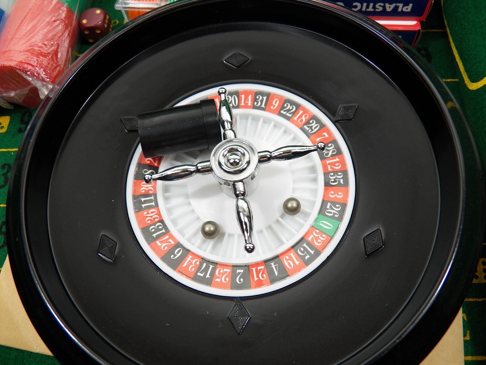 VINTAGE RARE CASINO BRIEFCASE ROULETTE BLACKJACK CRAPS BACCARAT DICE ...