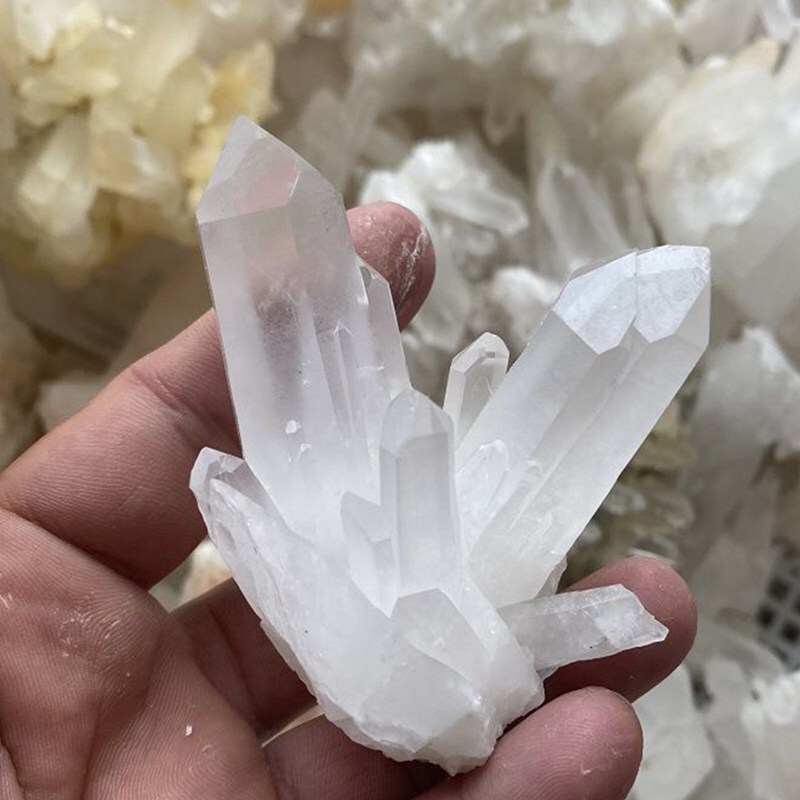 Natural Quartz Crystal Cluster Rocks And Mineral Natural Rock Crystal