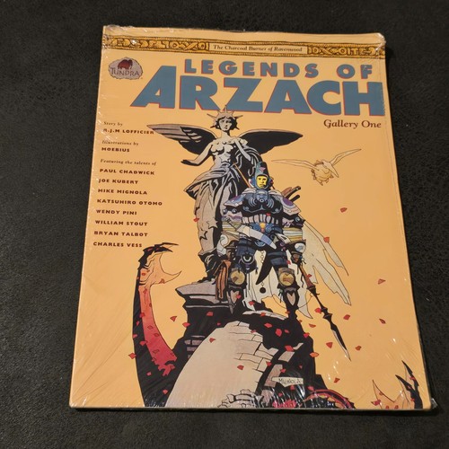 Moebius LEGENDS OF ARZACH Gallery One W/ Mignola Katsuhiro Otomo New ...