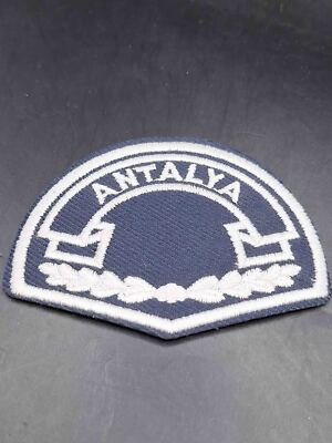 Sleeve Badge Patch Turkey Polis Turkey Police Antalya | eBay