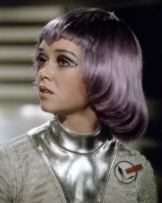 Gabrielle Drake purple wig Silver SHADO suit UFO Vivid Color Portrait ...