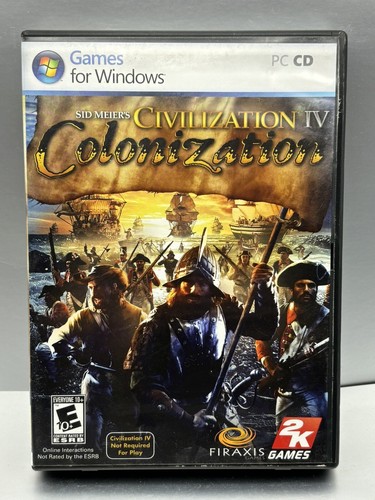 Sid Meier's Civilization IV: Colonization - PC CD - CIB- Tested | eBay