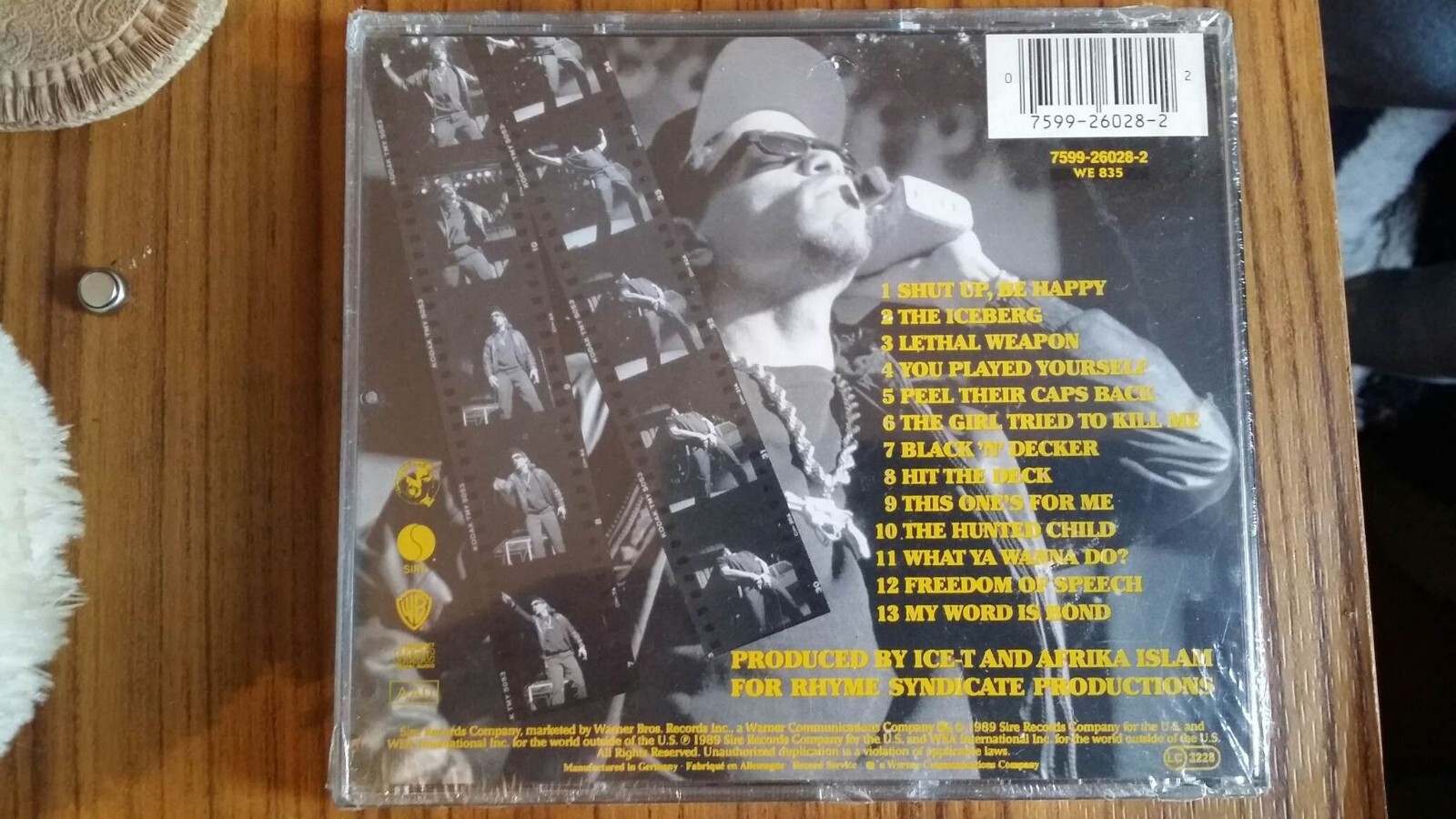 Ice-T - Iceberg/Freedom of Speech...Just Watch What You Say (2000) for ...