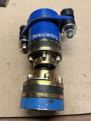Python-Drive For Narrowboat P60-K 1 - 1/2” Gearbox To Propshaft | eBay UK