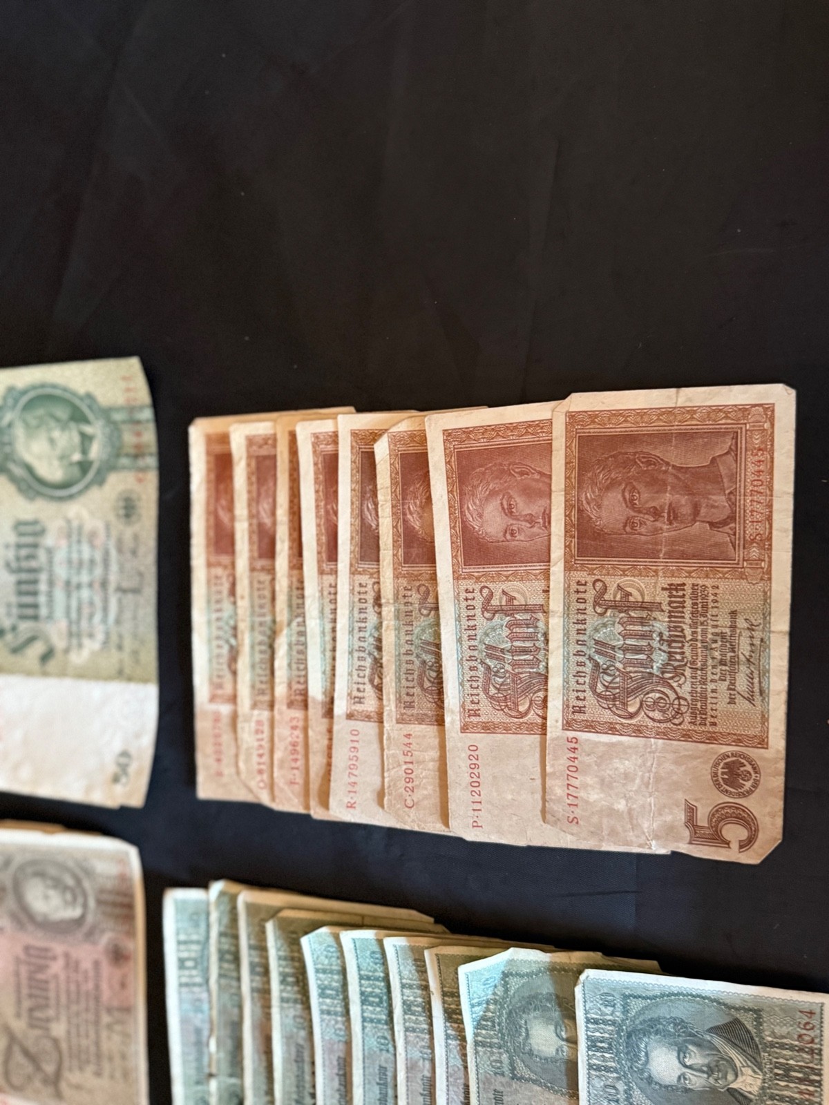 1920-1940’s GERMANY PAPER MONEY- REICHSMARK BANKNOTES 10 of each | eBay