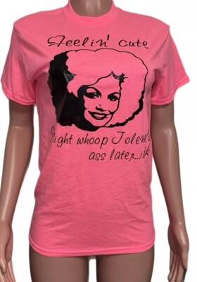 Dolly Parton Pink S Whoop Jolelene T-shirt Top Concert Casual Graphic ...