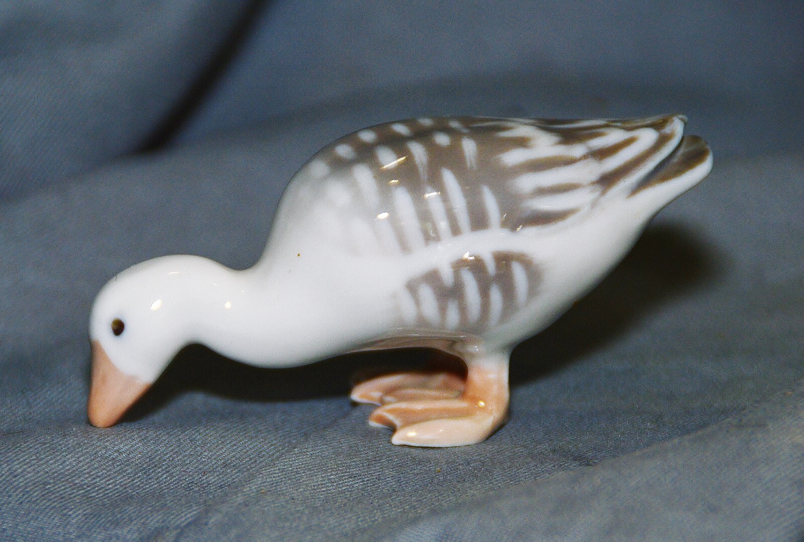 Porcelain Figurine Goose, Bing & Gröndahl, 1902, Niels Nielsen, 3 1/2in ...