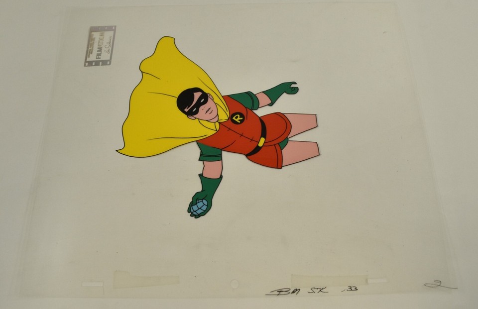 Robin Filmation Animation Cel 1960s Batman/Superman Hour TV Series ...