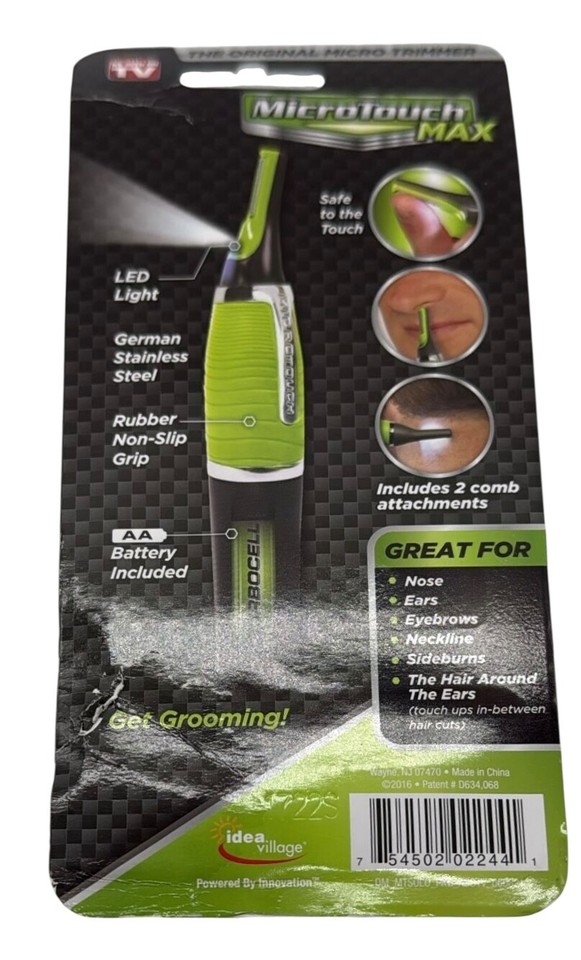 New MicroTouch Titanium MAX Lighted Personal Hair Personal All In One ...