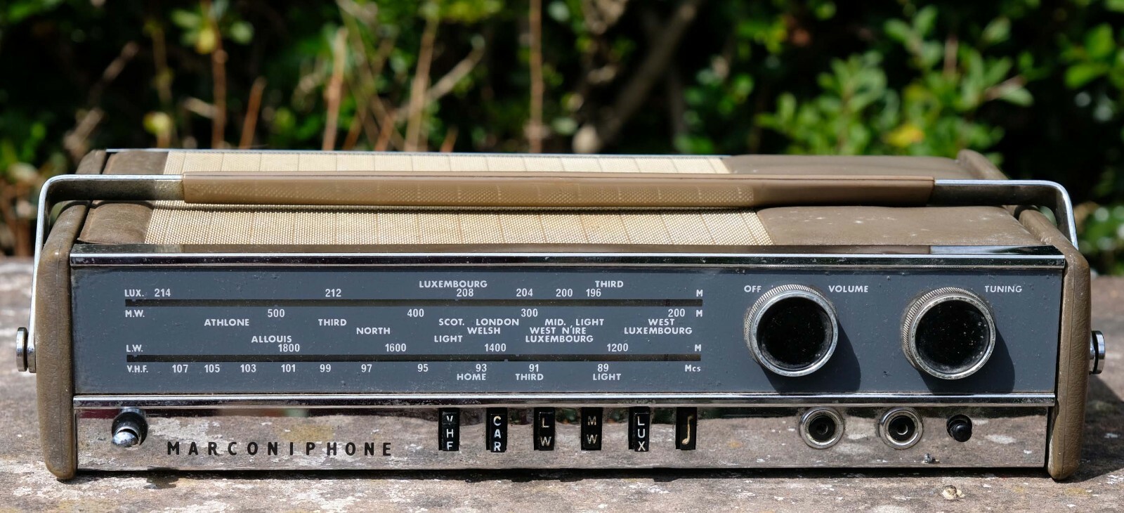 Vintage MARCONIPHONE FM LW MW Transistor Radio . | eBay UK
