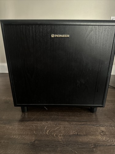Pioneer HTV-SW1~150-Watt Powered Subwoofer | Black | 150 W RMS | Wired ...
