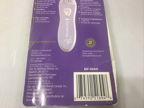 Remington Smooth & Silky™ Facial Tweezer System Ep-1050 | eBay