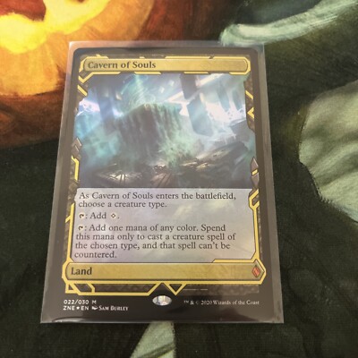 MTG Cavern of Souls Zendikar Rising Expeditions 022/030 Foil Mythic | eBay