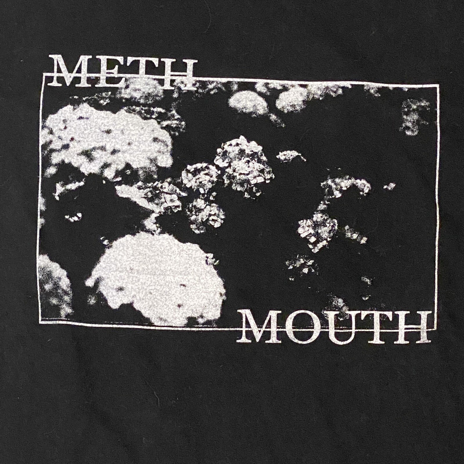 Meth Mouth Hardcore Band T-Shirt Size Large Black Roc… - Gem