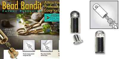 Bead Bandit, Cord Ends, 2 OR 36 Silver OR Gold to Hide Crimp Bead OR ...