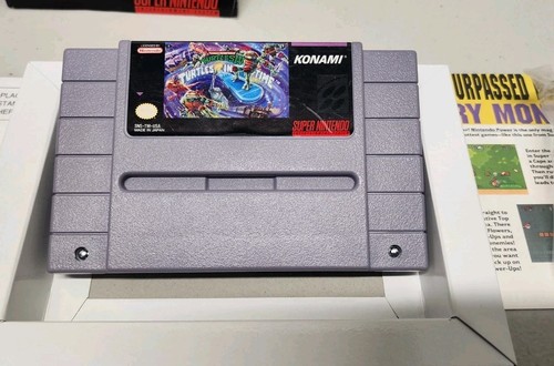 Teenage Mutant Ninja Turtles Turtles in Time (Nintendo SNES, 1992 ...