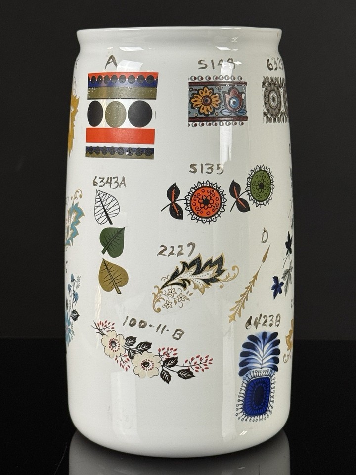 P16 Rare Corning Ware Test Pattern Salesman Sample Pyrex Era Pitcher ...