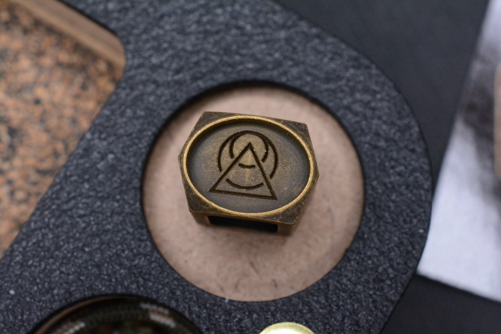 Rare Urban EDC 4t5 Design OCR In Antique Brass Hand Finished/ Playge ...