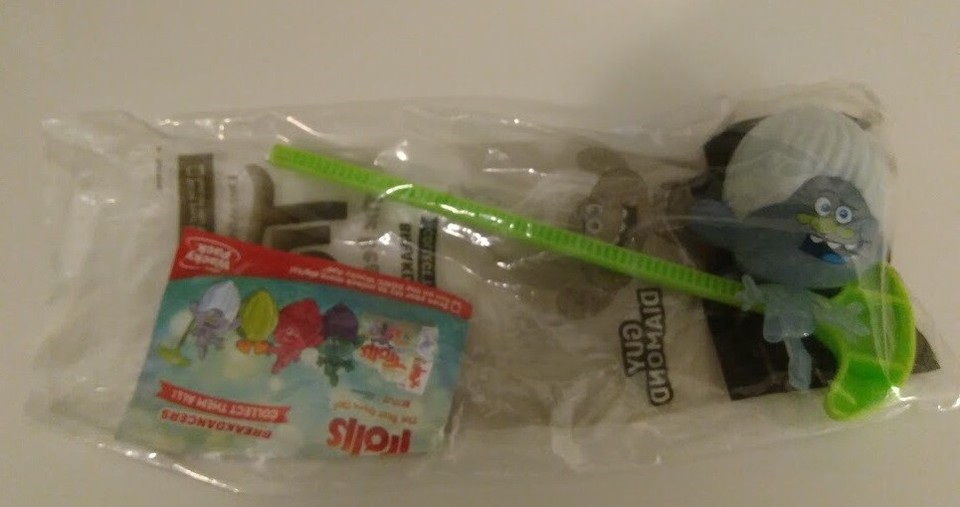 TROLLS - GUY DIAMOND Breakdancer Toy Sonic Drive-IN Wacky Pack NEW | eBay