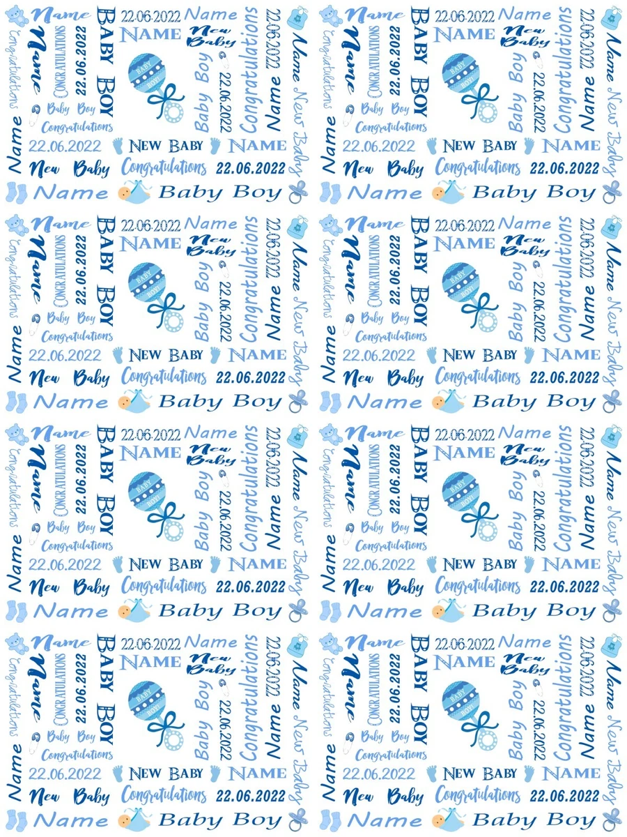 Baby Boy Wrapping Paper