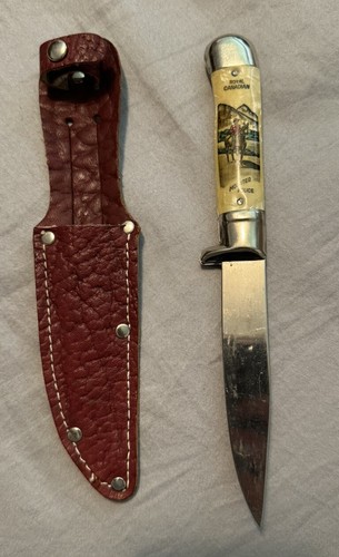 VTG Royal Canadian Mounted Police Blade Knife With Cover RCMP Rare Mint ...