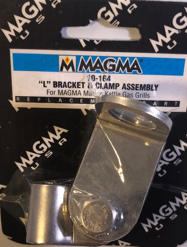 Magma 10-164 L-Bracket & Clamp for Kettle Gas Grills A10-205 A10-207 ...