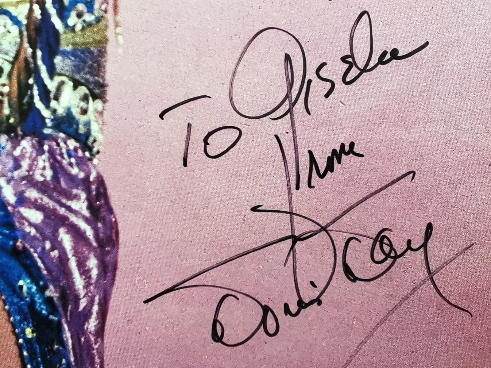 Large Poster of Doris Day with her original signature | eBay