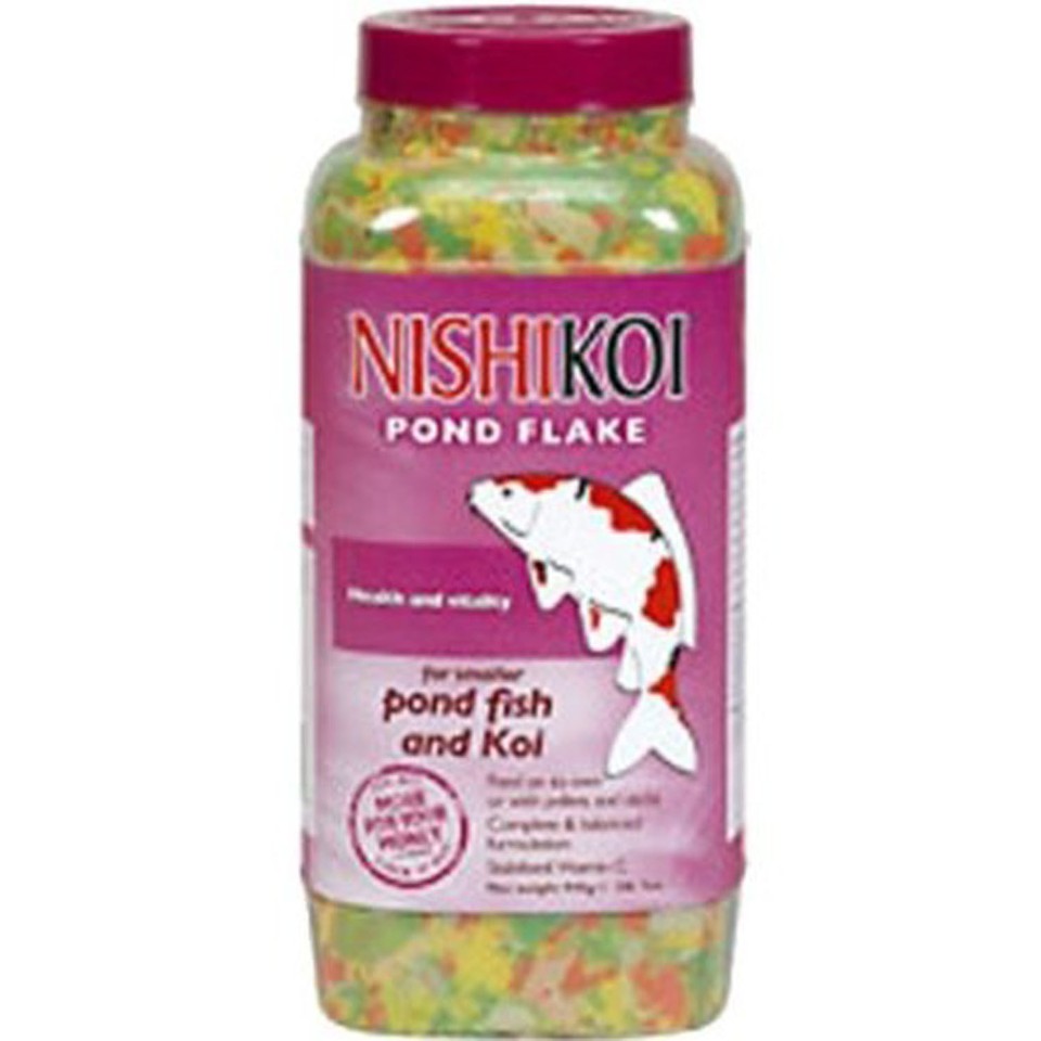 Nishikoi Pond Flake Fish Food Floating Flakes Koi & Goldfish | eBay UK